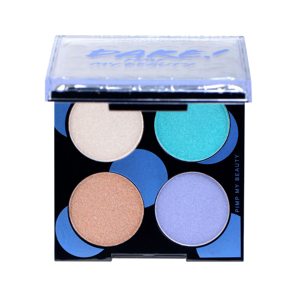 4 Color Pigmented Metallic Smooth Eyeshadow Palette – TJ Enterprise